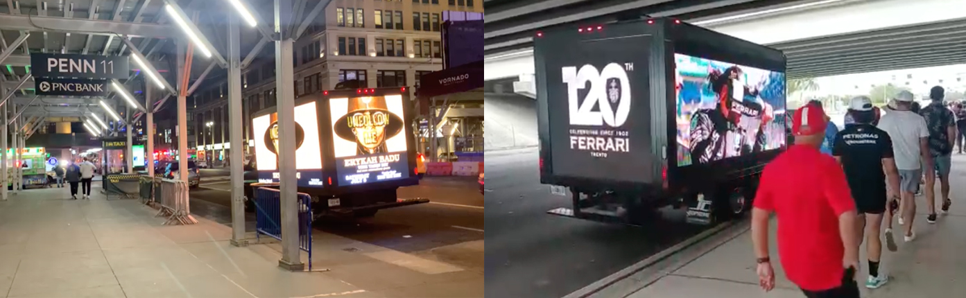 Mobile Advertisement - Mobile Media Truck